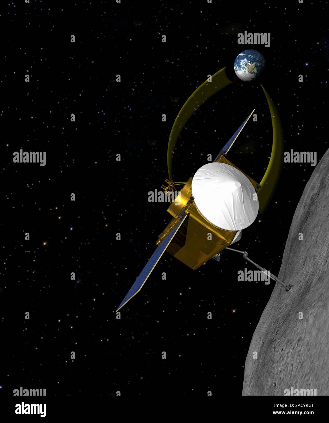OSIRIS-REx asteroid mission. Illustration of the Origins Spectral ...