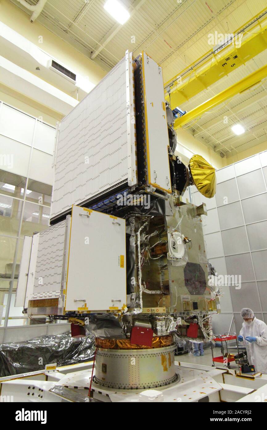 GPM rainfall satellite assembly. Assembly at NASA's Goddard Space ...