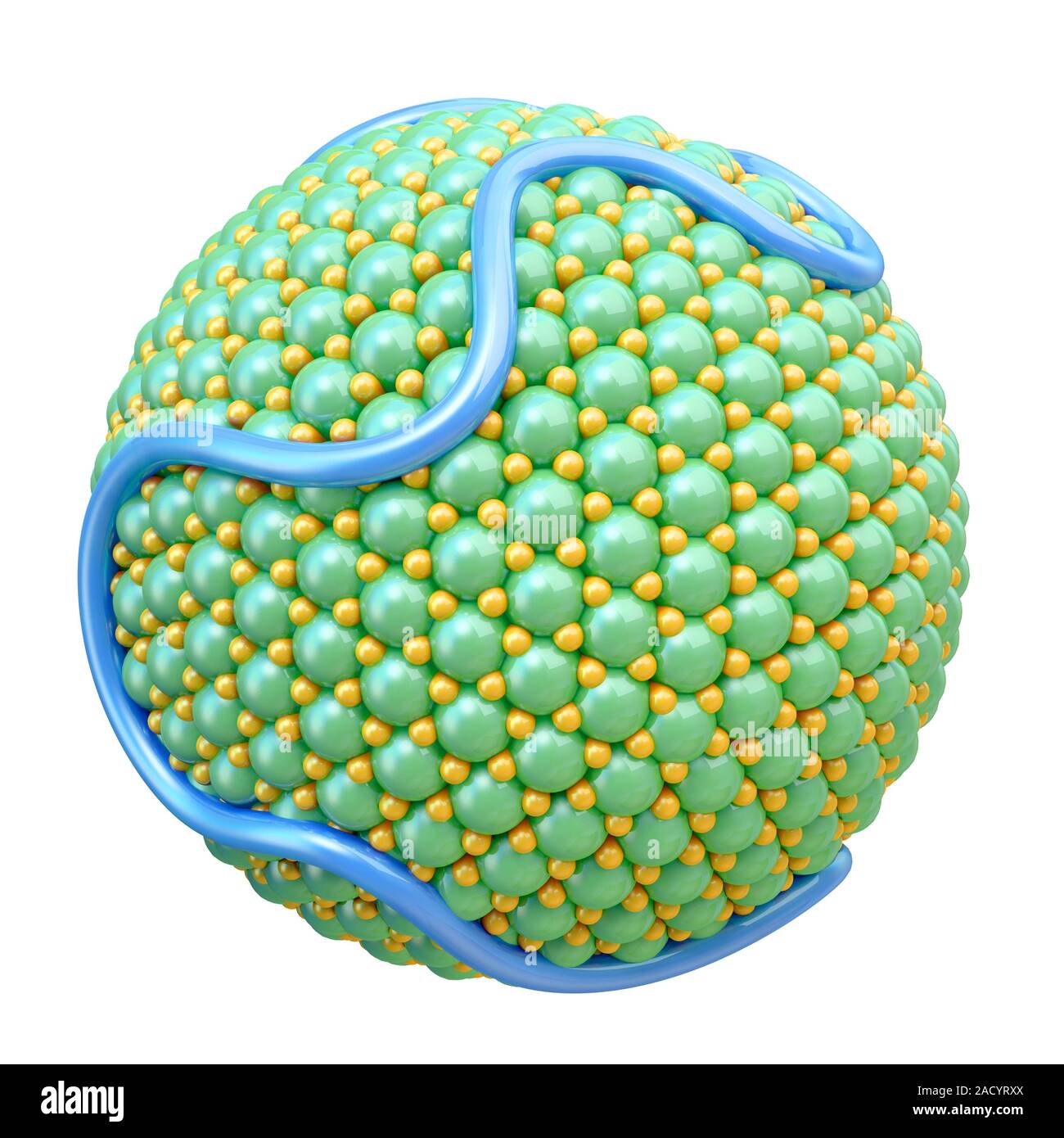 Lipoprotein, illustration. This is a low density lipoprotein (LDL), or ...