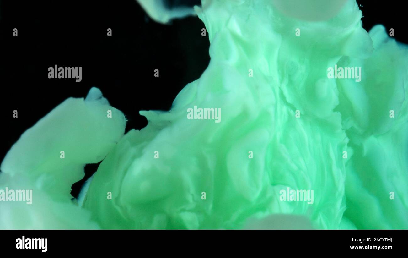Nickel hydroxide precipitate (green) formed after nickel sulfate was ...