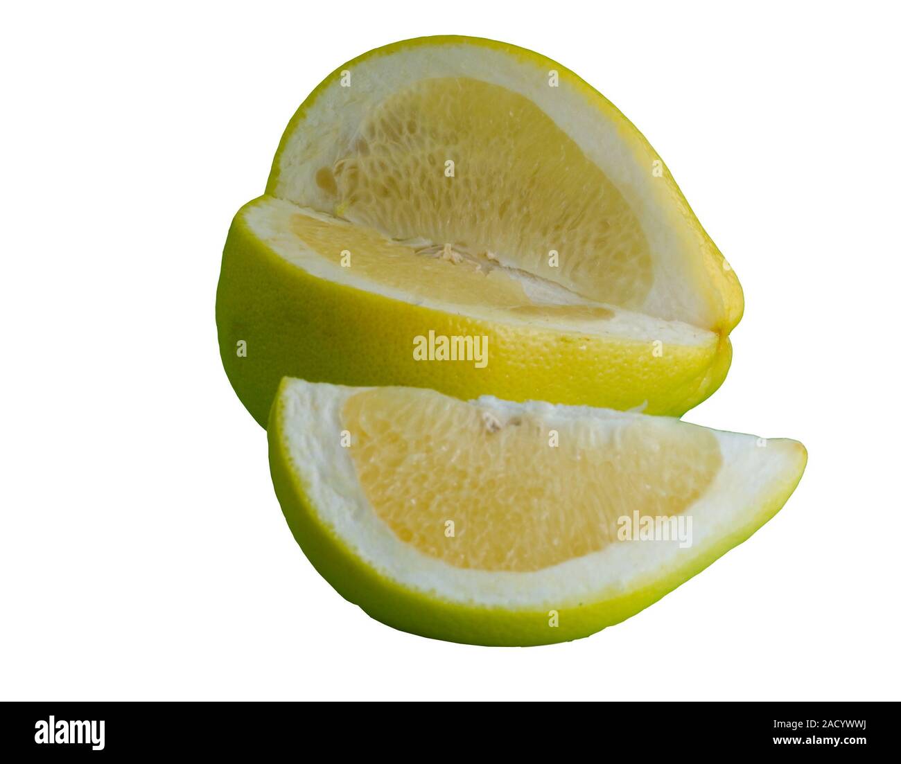 Pomelo isolated on white background Stock Photo - Alamy