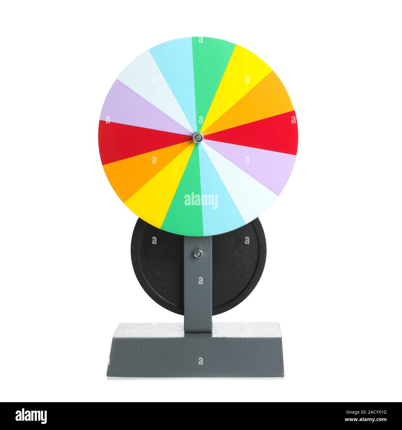Newton's disc experiment. Newton's disc is a circular disc with ...