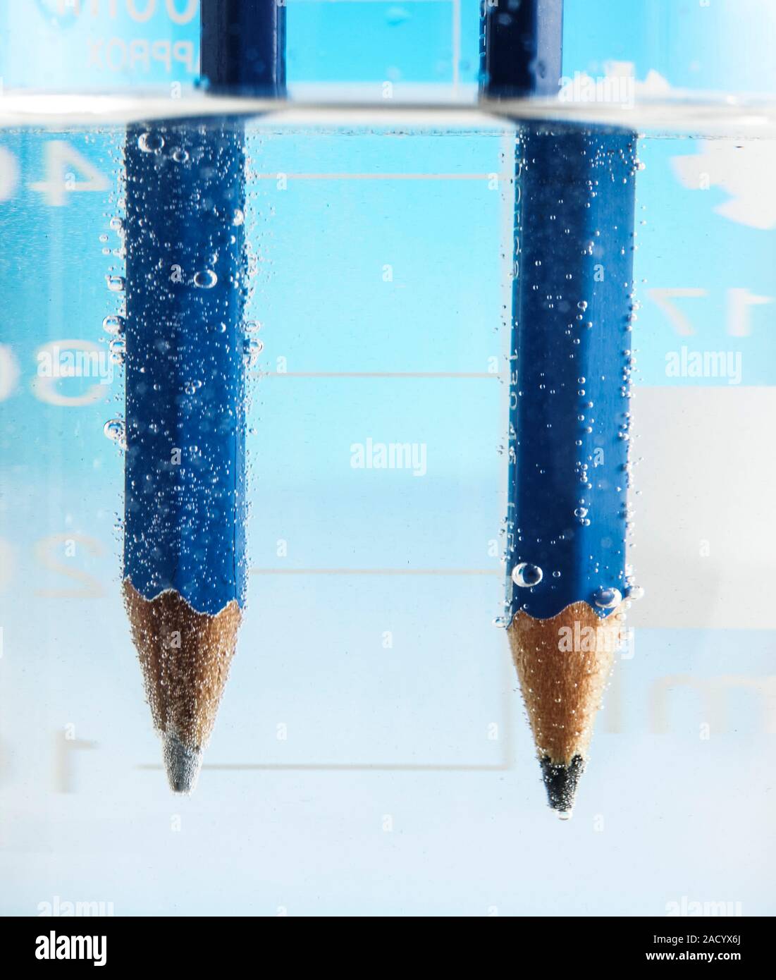 Electrolysis of water. A simple apparatus to demonstrate the principle ... Electrolysis of water. A simple apparatus to demonstrate the principle ...