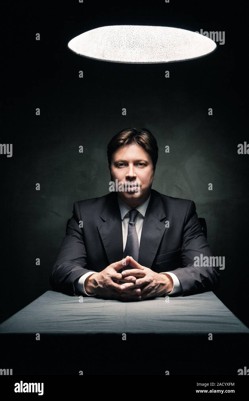 Police interrogation room hi-res stock photography and images - Alamy