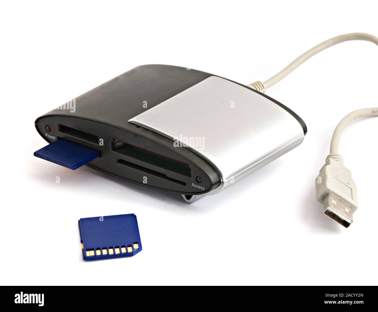 Memory card rider with inserted card Stock Photo - Alamy