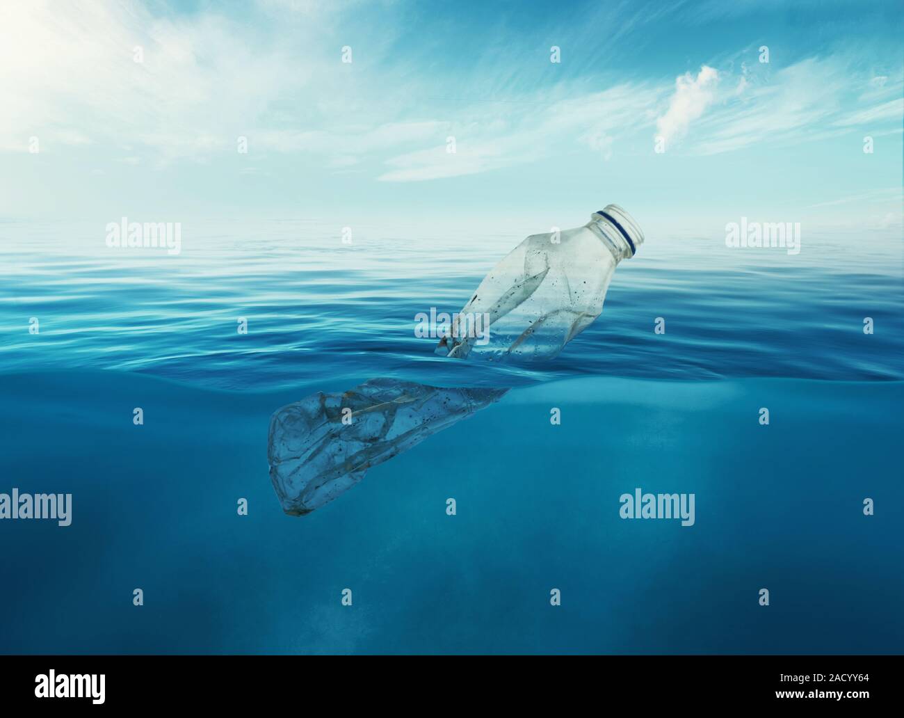 Plastic pollution ocean underwater hi-res stock photography and images ...