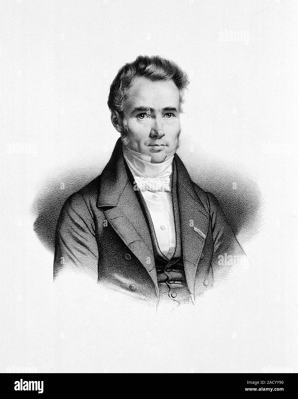 Alfred Armand Louis Velpeau (1795-1867), French anatomist and surgeon ...