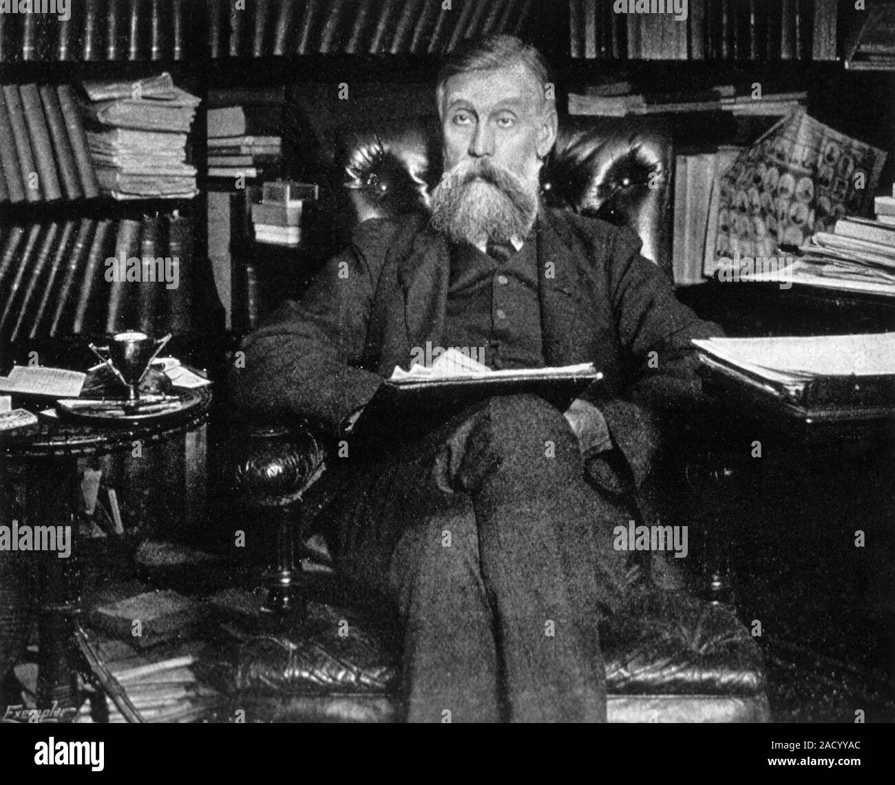 Michael Foster (1836-1907), British physiologist. Foster gained his ...