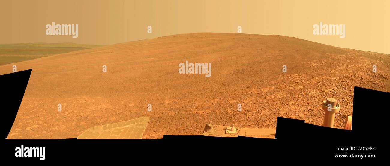 Endeavour Crater. Panoramic image of the Murray Ridge portion of the ...