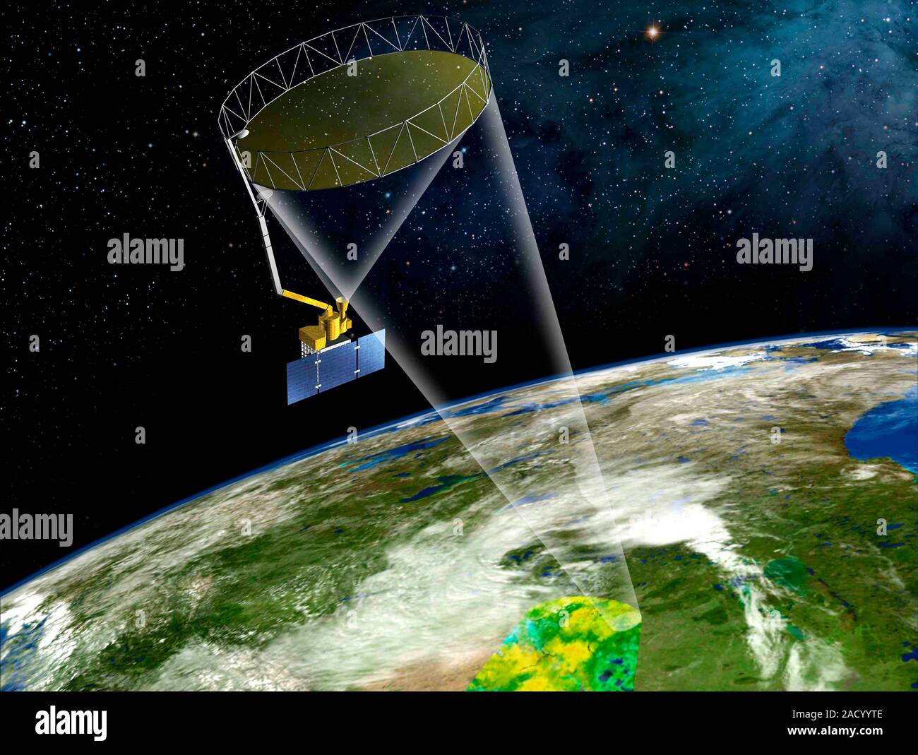 Soil Moisture Active Passive satellite. Computer illustration of NASA's ... Soil Moisture Active Passive satellite. Computer illustration of NASA's ...