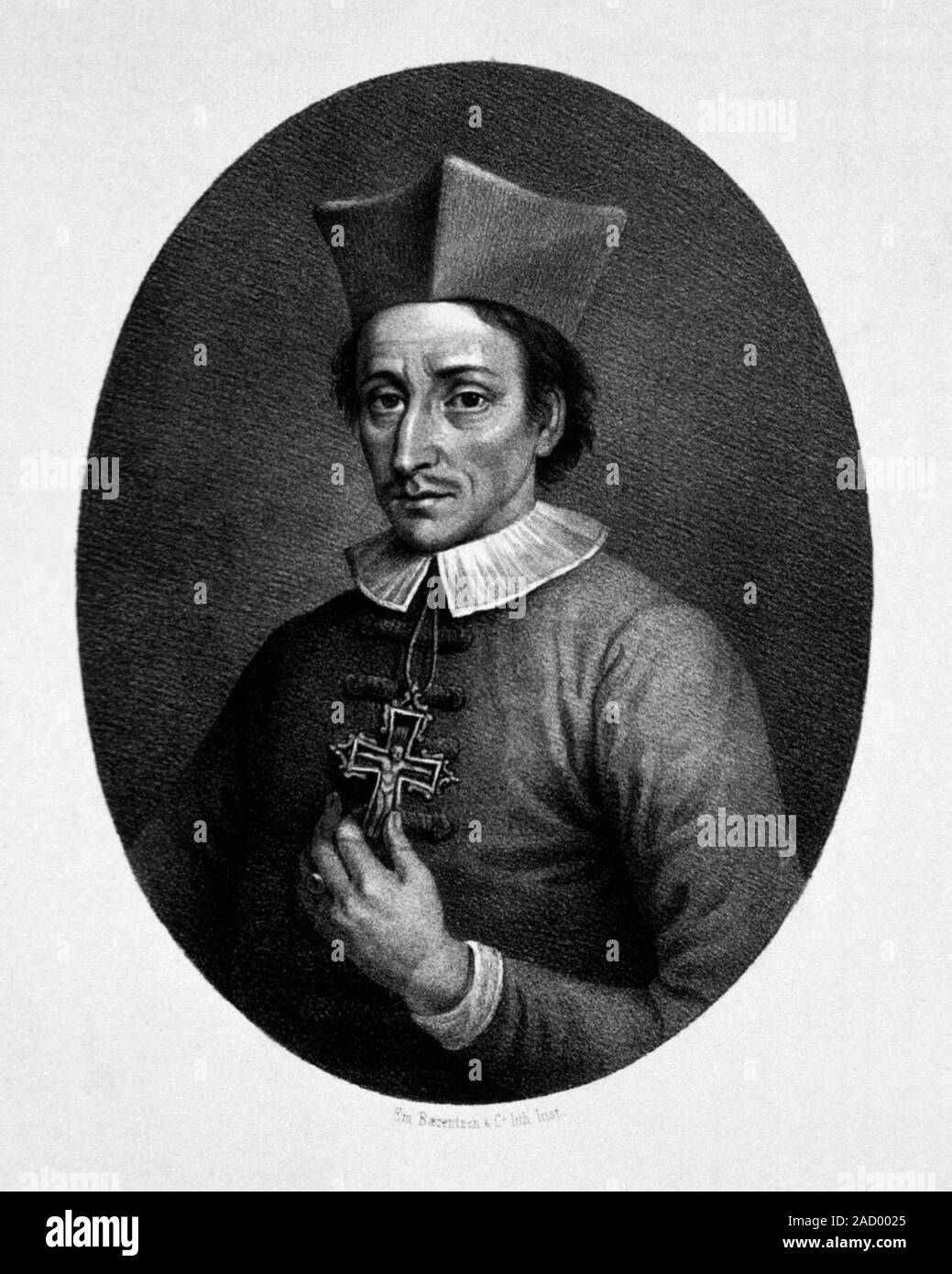 Nicolas Steno (1638-1686), Danish anatomist and geologist, in bishop ...