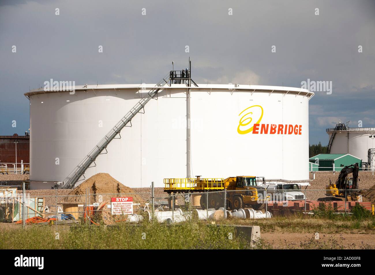 The Syncrude upgrader plant. The tar sands are the largest industrial ...