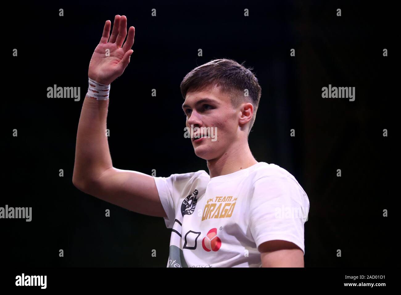 Hopey Price who is fighting on the undercard on Saturday during a ...