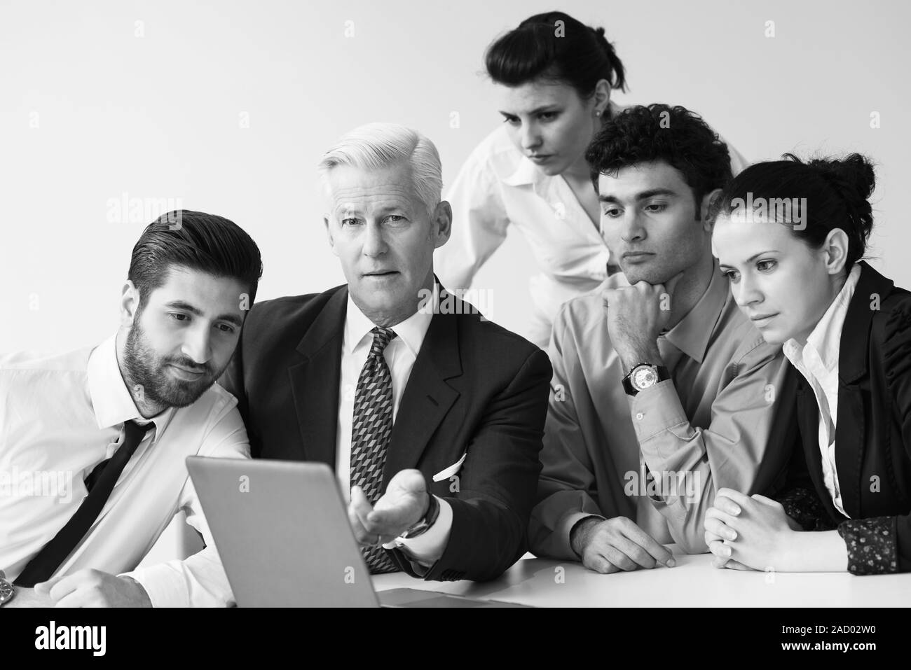 Arab leader business Black and White Stock Photos & Images - Alamy