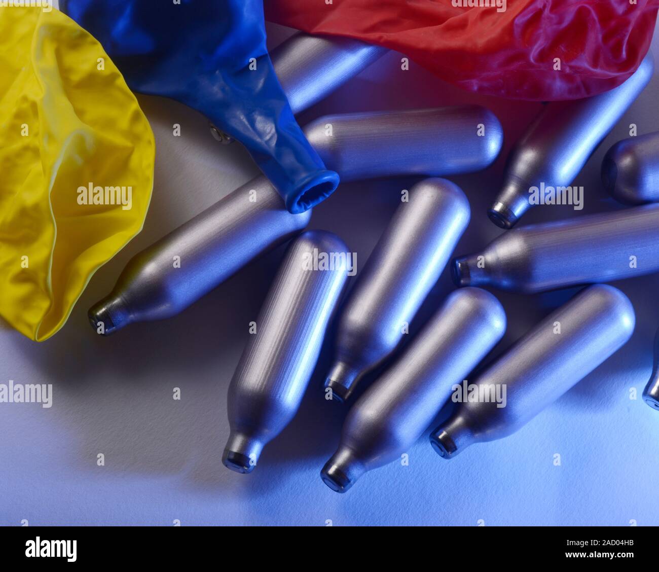 Nitrous oxide capsules. Nitrous oxide is also known as laughing gas ...