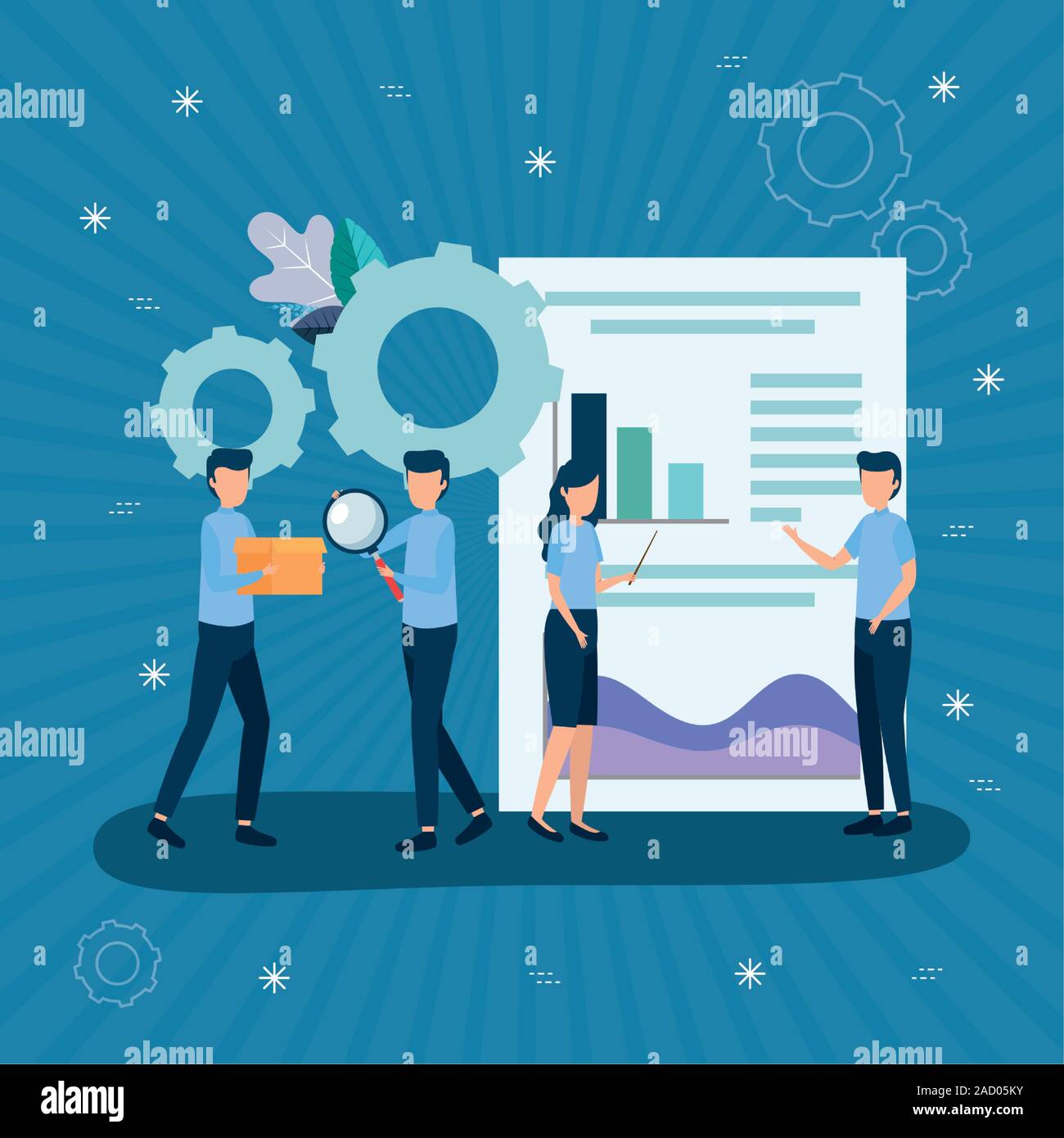 Business analysis statistics vector design Stock Vector Image & Art - Alamy