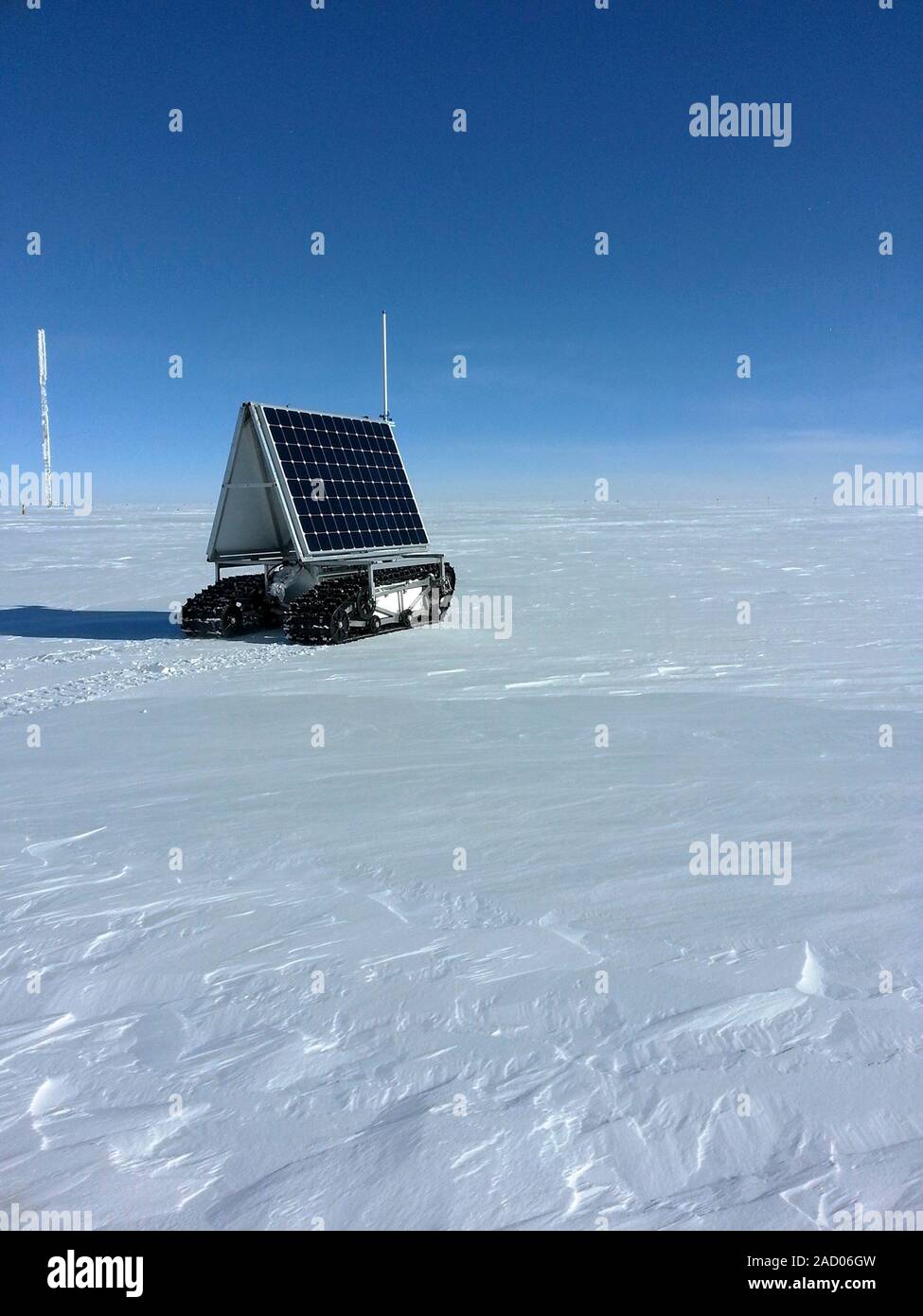 GROVER rover testing, Greenland. NASA's GROVER (Goddard Remotely ...