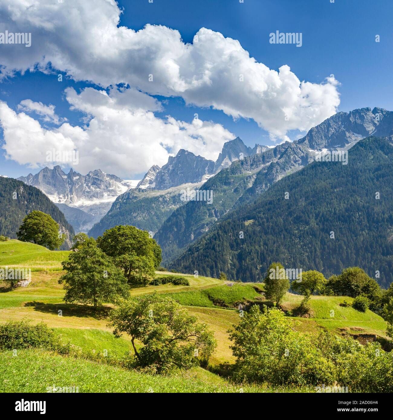 north slope Pizzo Badile - Sciore - Cengalo - Bregaglia Valley - Swiss ...