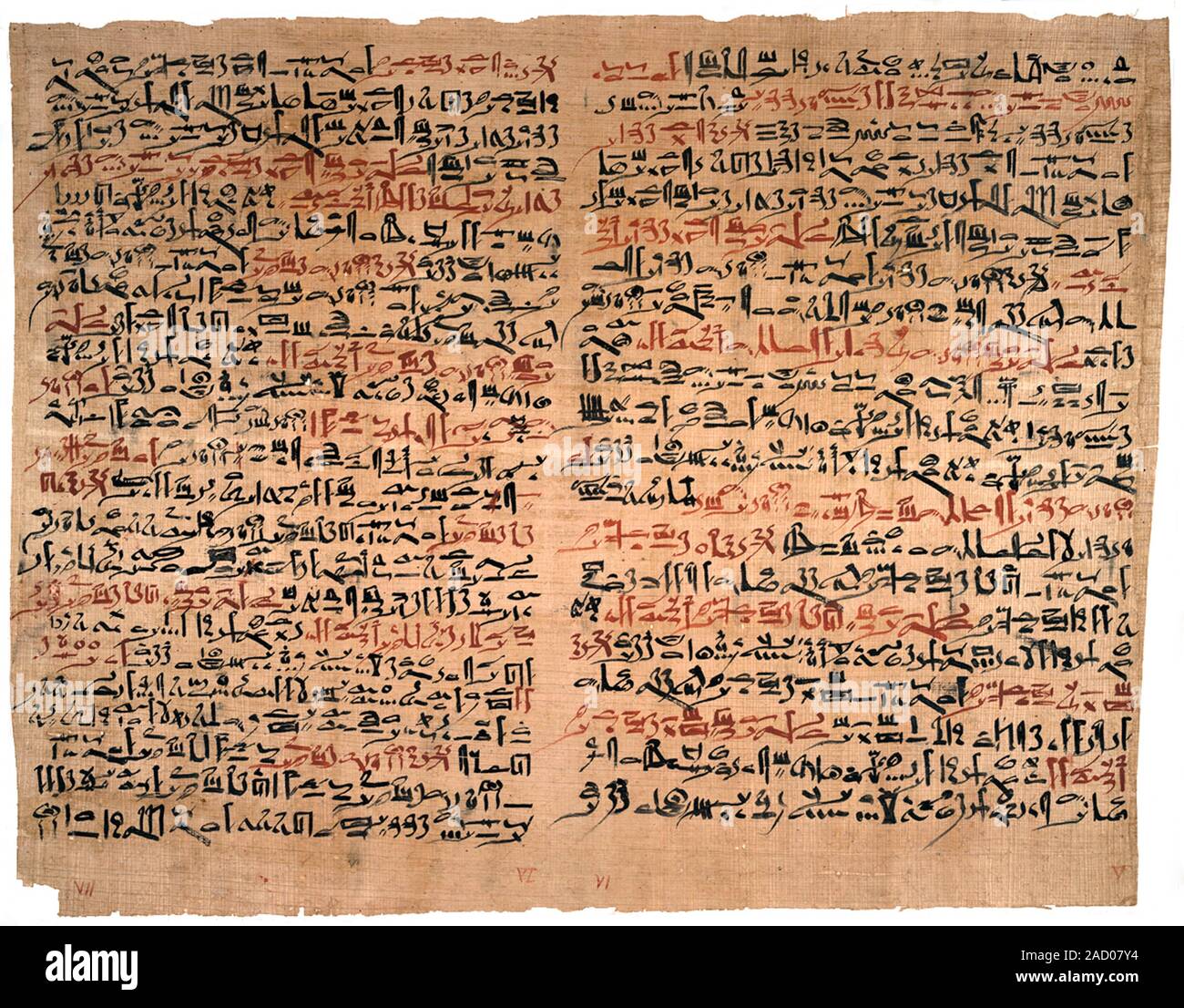 Edwin Smith Papyrus, Ancient Egyptian surgery. This papyrus is the world's oldest surviving ...