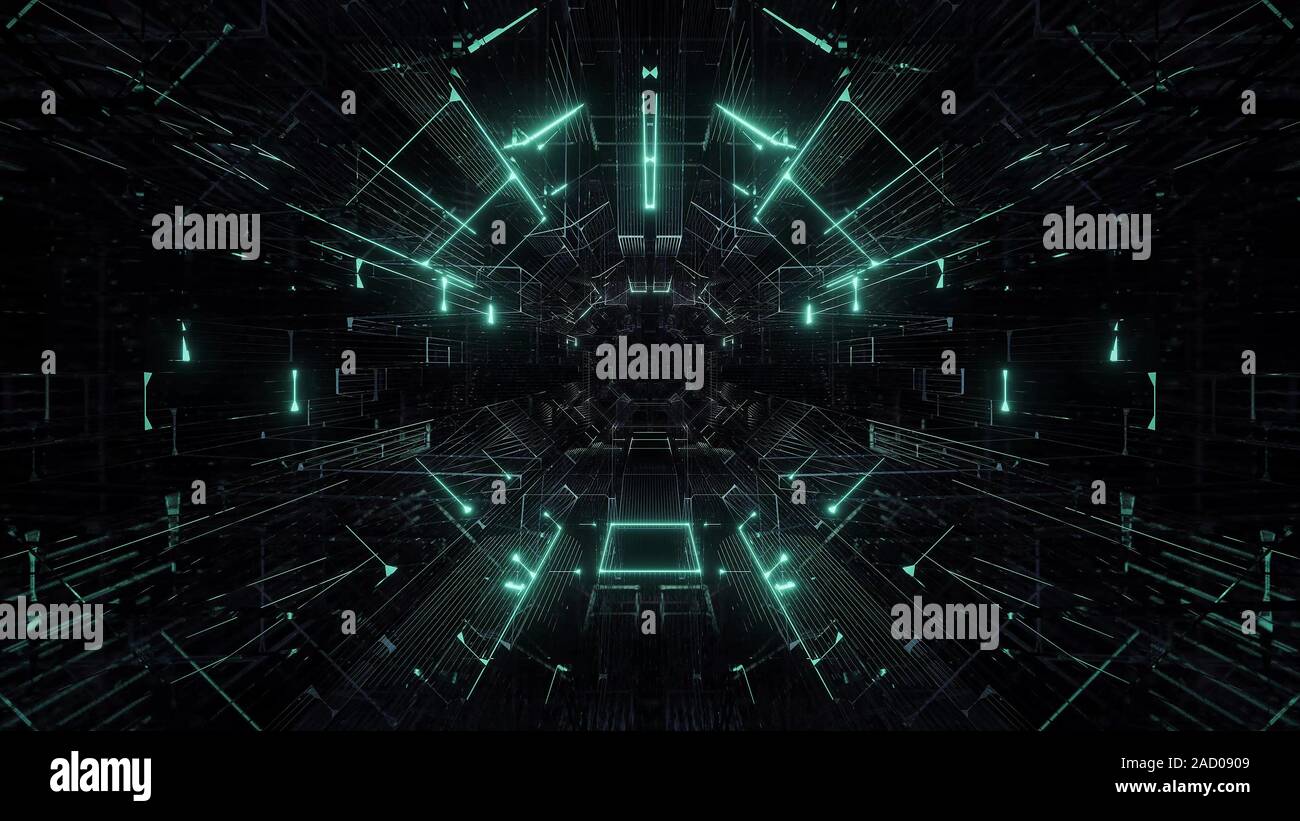 technical wireframe visual 3d rendering design Stock Photo - Alamy