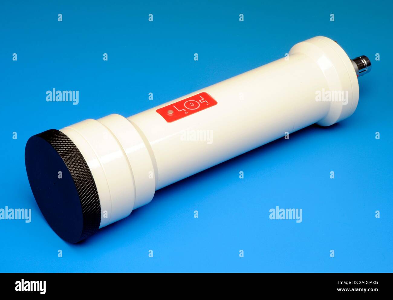 Radiation contamination monitor probe. Probe used to send radiation ...