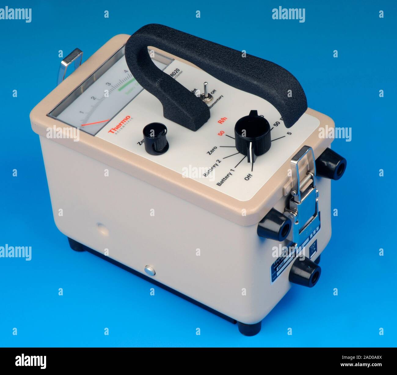 Radiation air monitor. Thermo Scientific RO-20 portable battery-powered ...