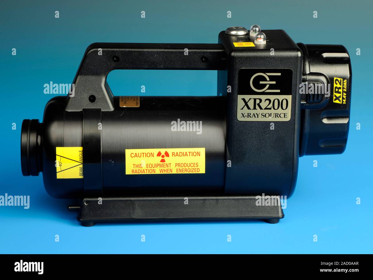 Portable X-ray machine. Golden Engineering XR200 X-ray source. This ...