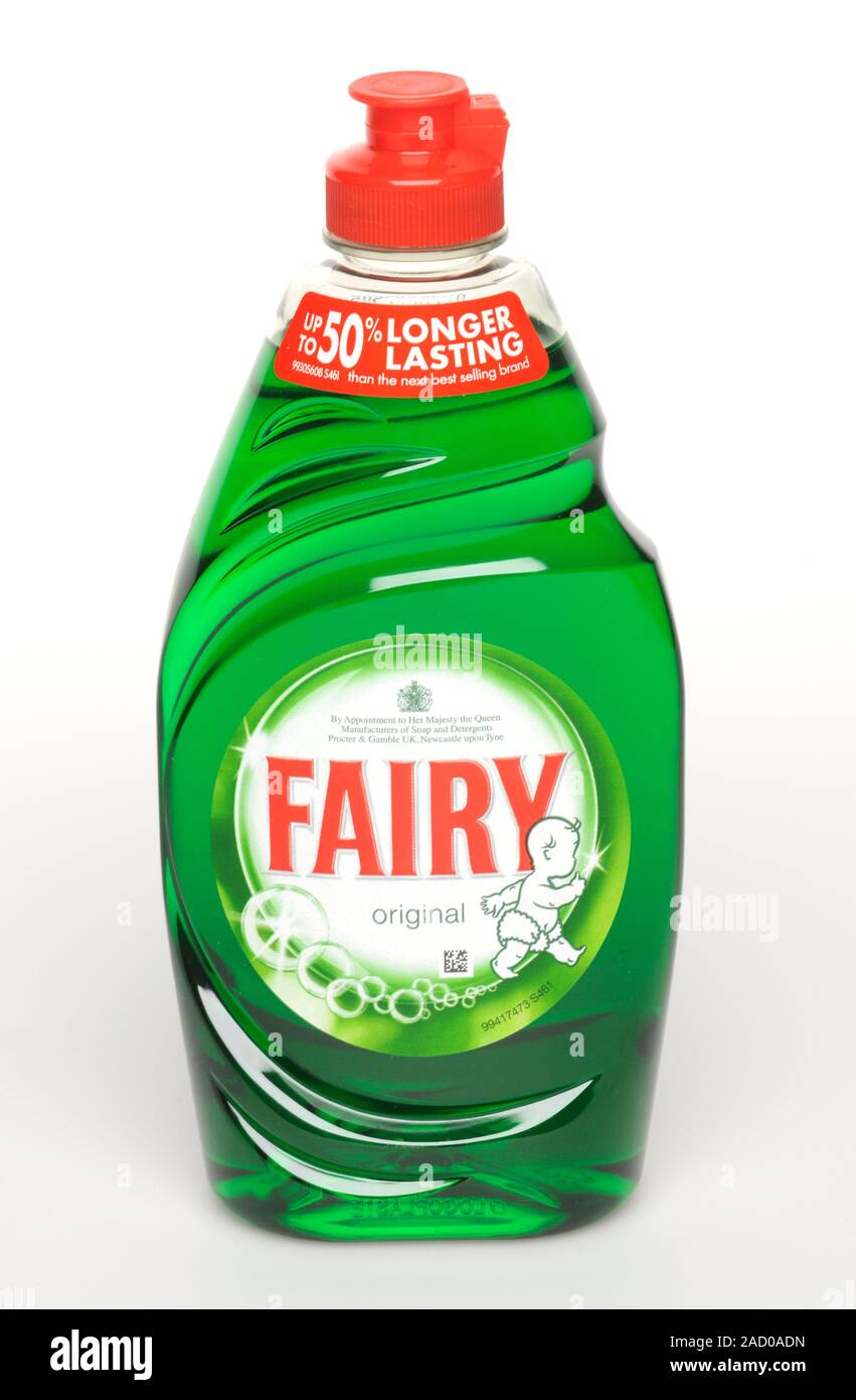 Washing up liquid. Bottle of dish washing liquid Stock Photo - Alamy