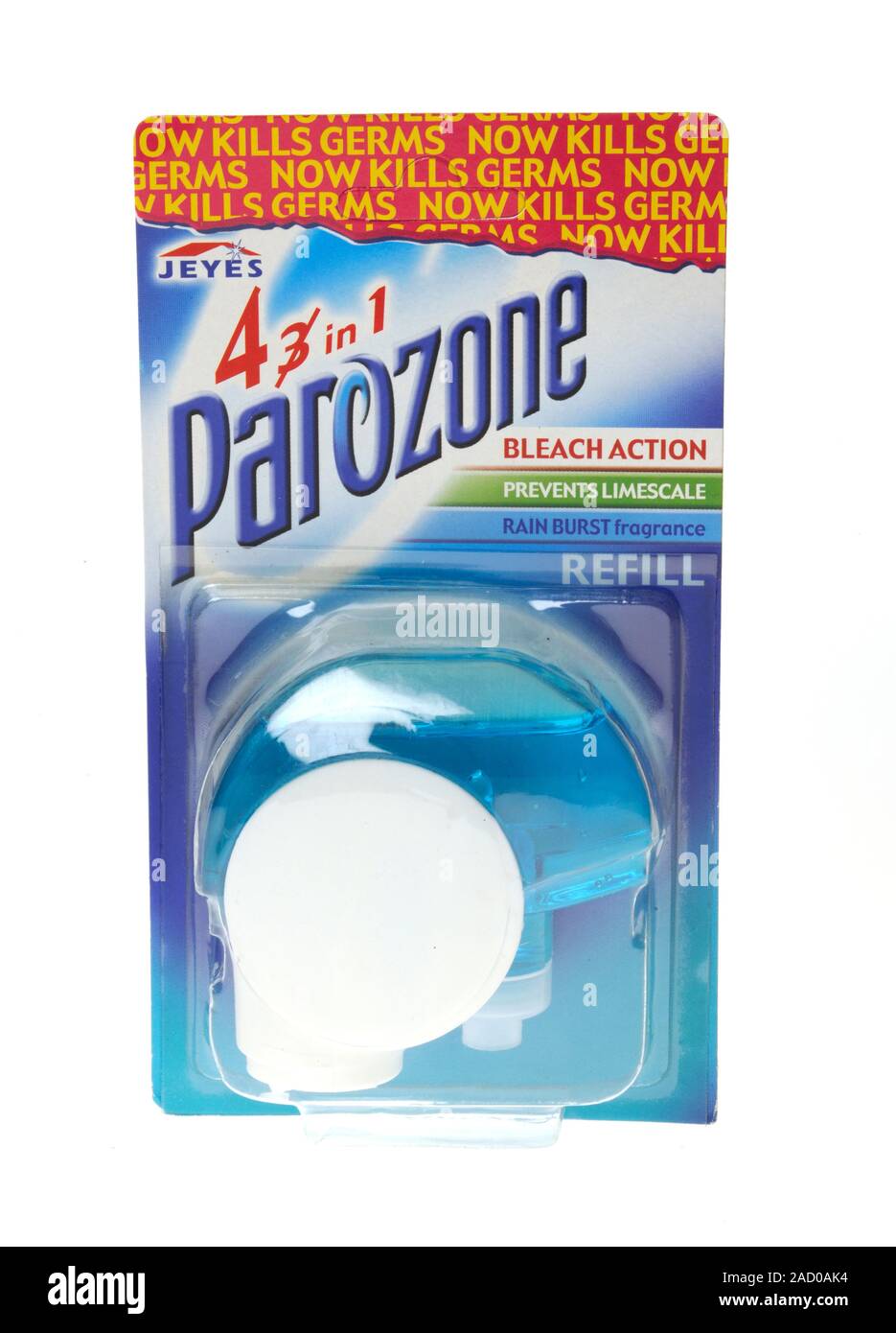 Rim block toilet cleaner refill. Refill for a rim block used to help ...