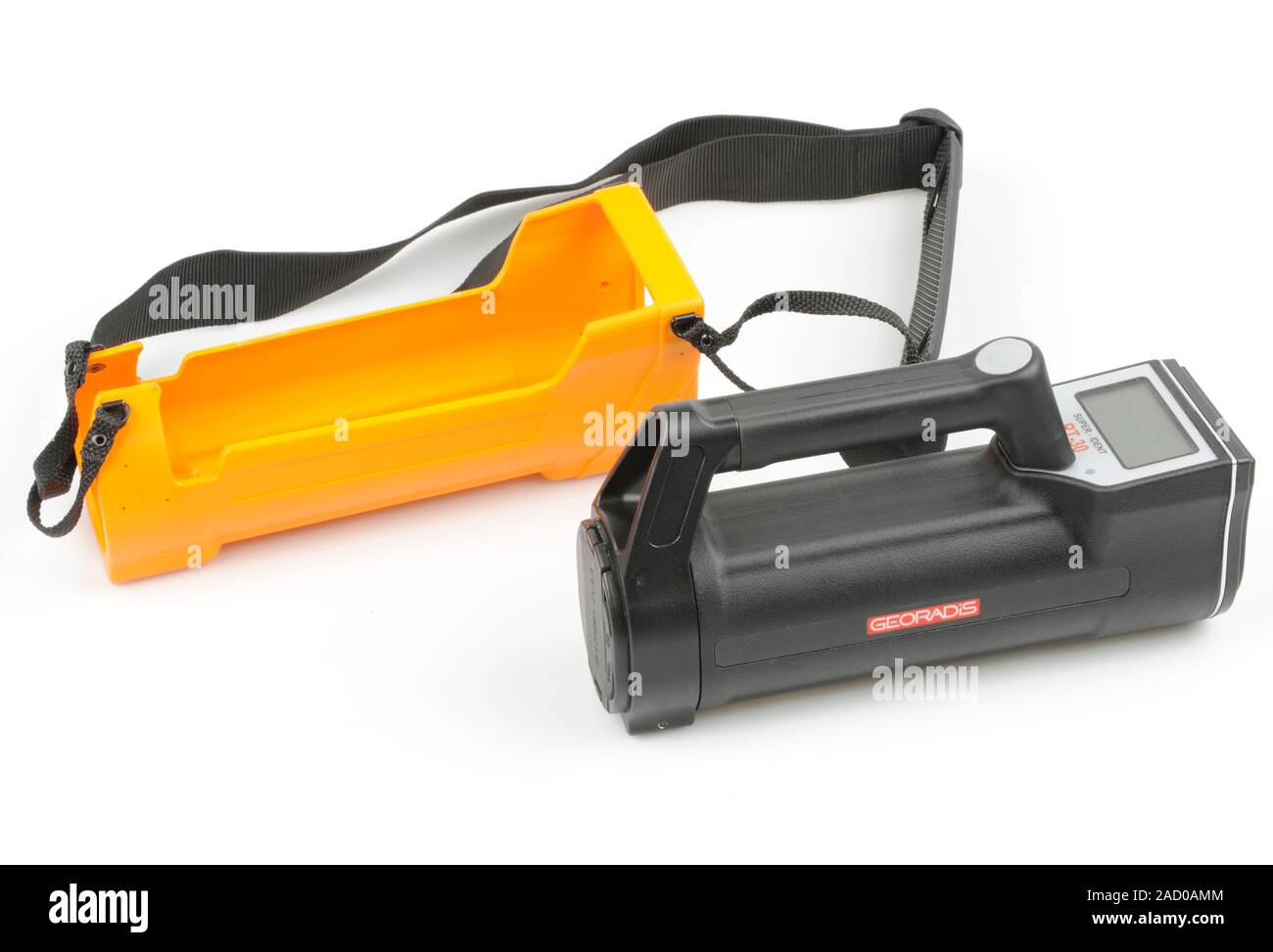 Gamma-ray spectrometer. Portable handheld gamma-ray spectrometer. Gamma ...