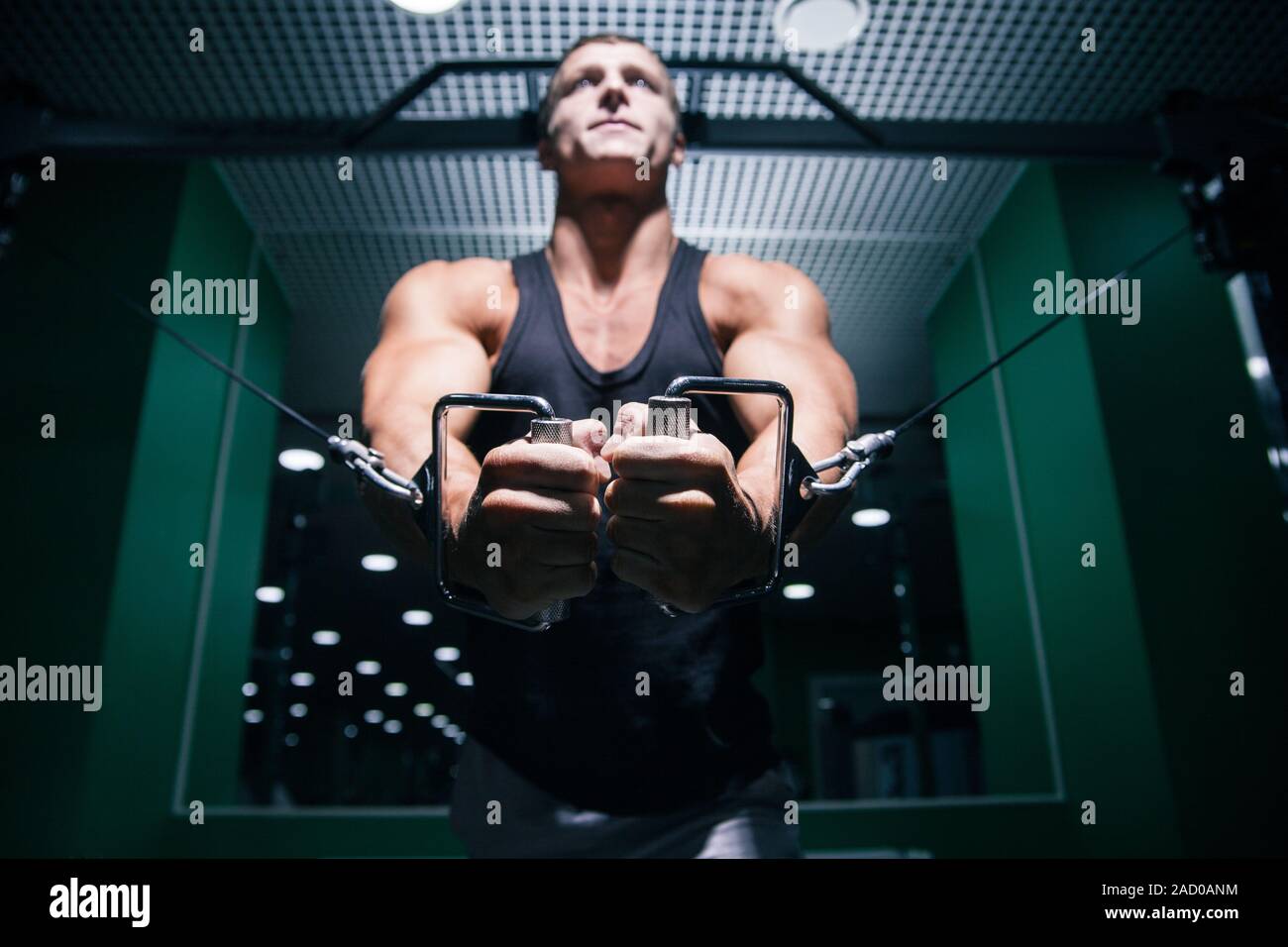 Cable pulling hi-res stock photography and images - Alamy