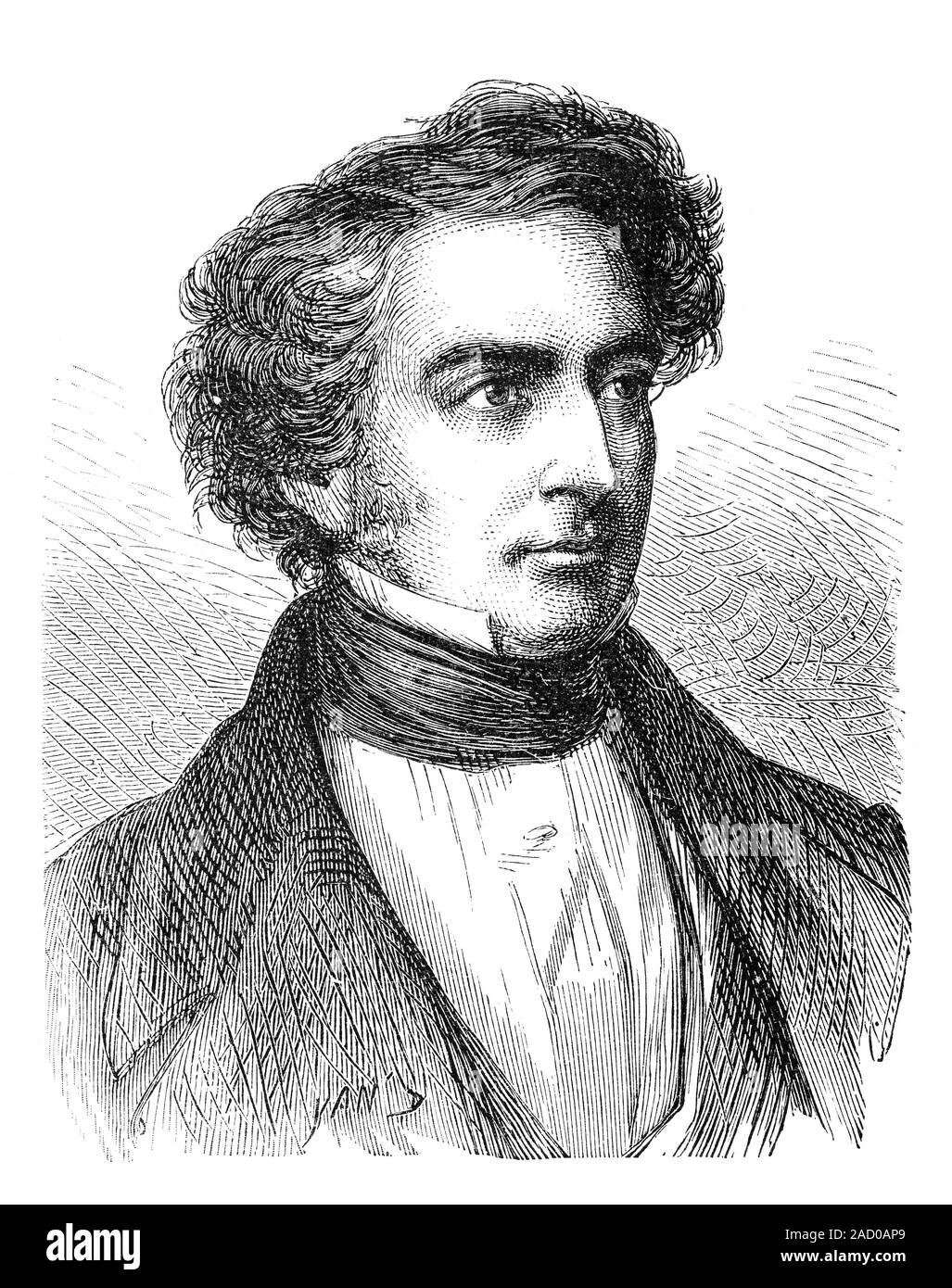 Robert Stephenson (1803-1859), British engineer and railway pioneer ...