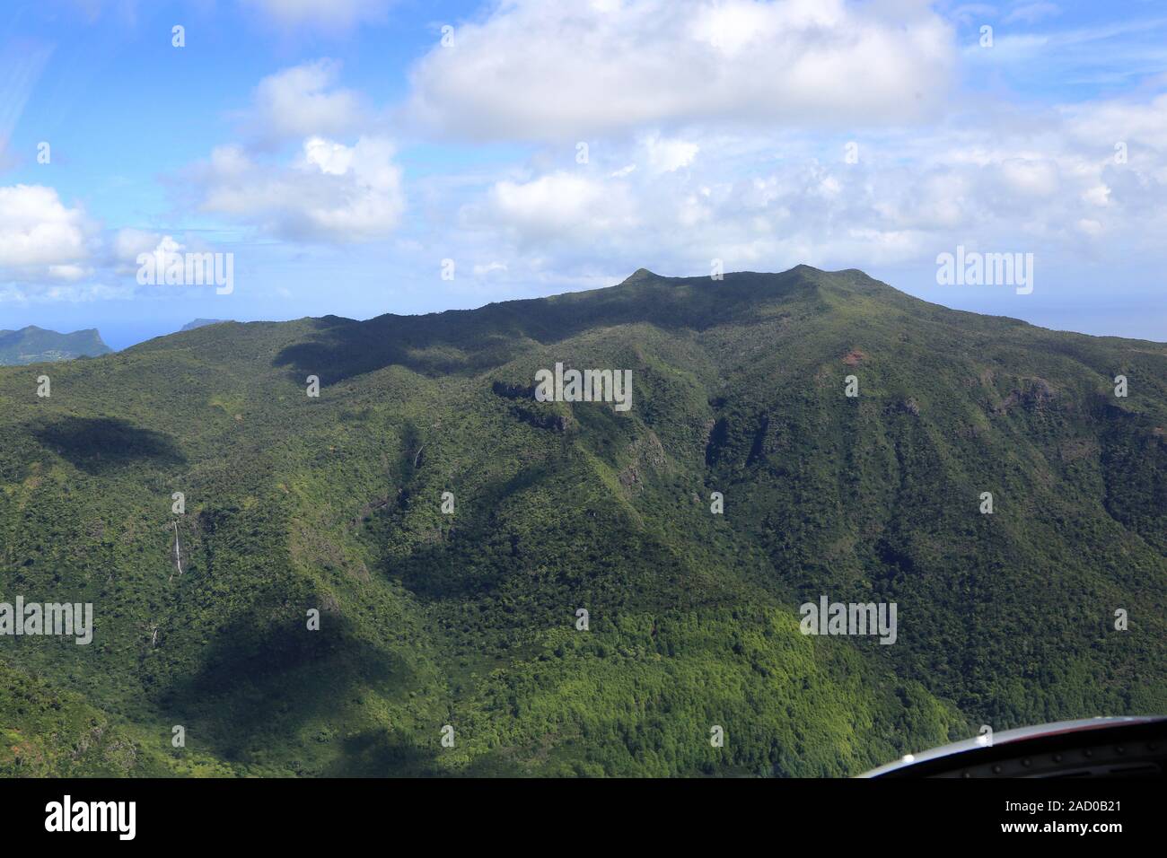 Mauritius, Landscape of the Black River Georges National Park, Piton de ...