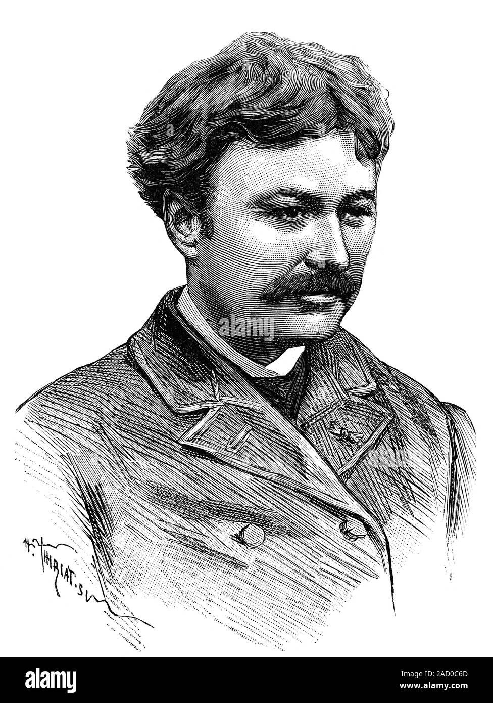 Charles Renard (1847-1905), French military engineer and aviation ...
