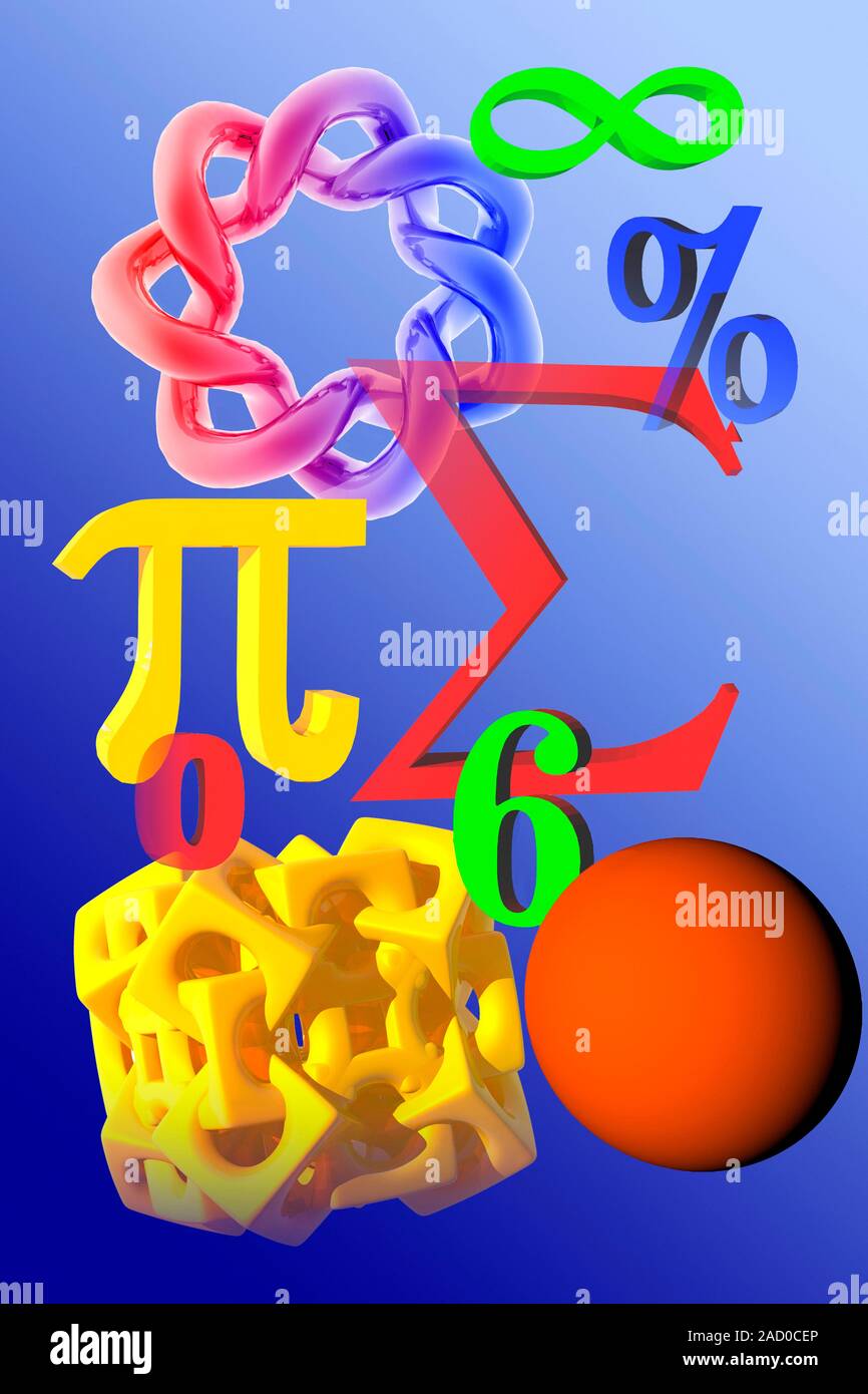Mathematical signs and symbols Stock Photo - Alamy
