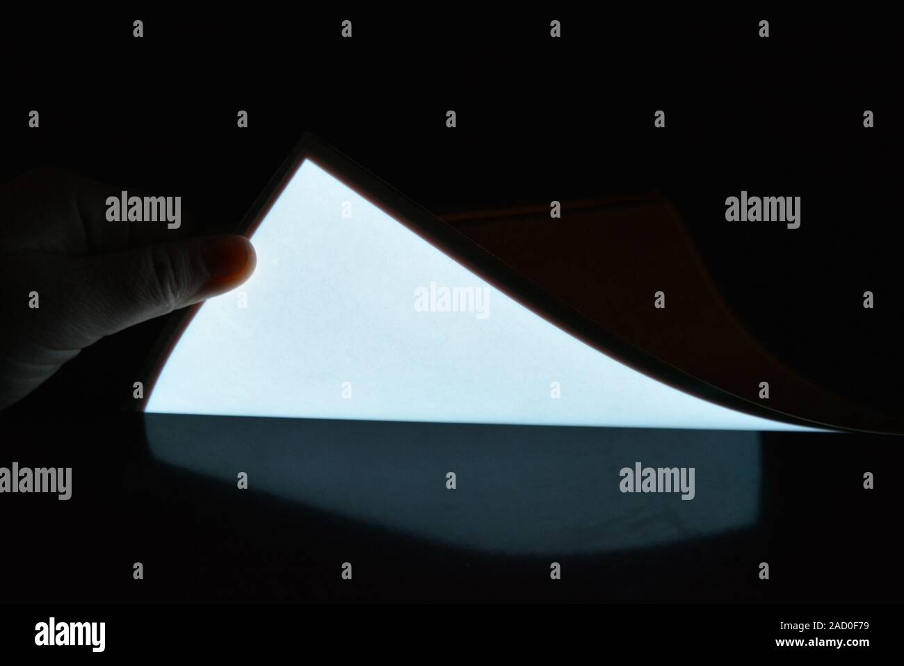 3d folded book hi-res stock photography and images - Alamy