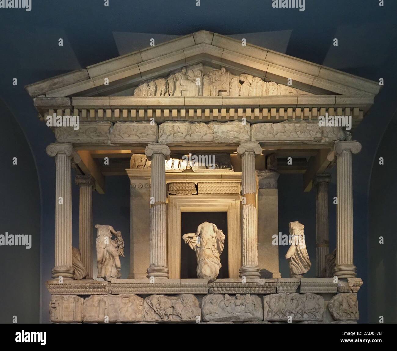 Nereid monument british museum london hi-res stock photography and ...
