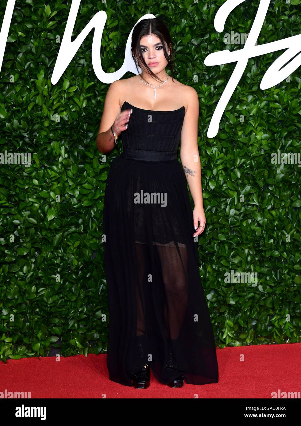 Molly Moorish Gallagher attending the Fashion Awards 2019 at the Royal ...