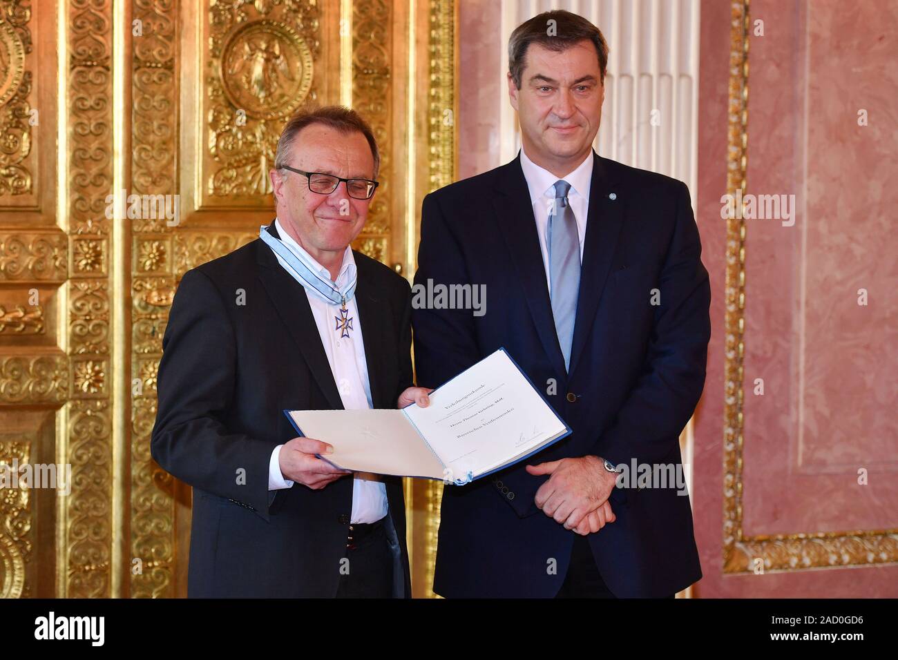 Thomas GEHRING (MDL), receives the Bavarian Order of Merit and the ...