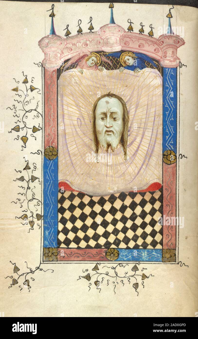 The Vernicle (Whole folio) Prayer to the Holy Face. The vernicle ...