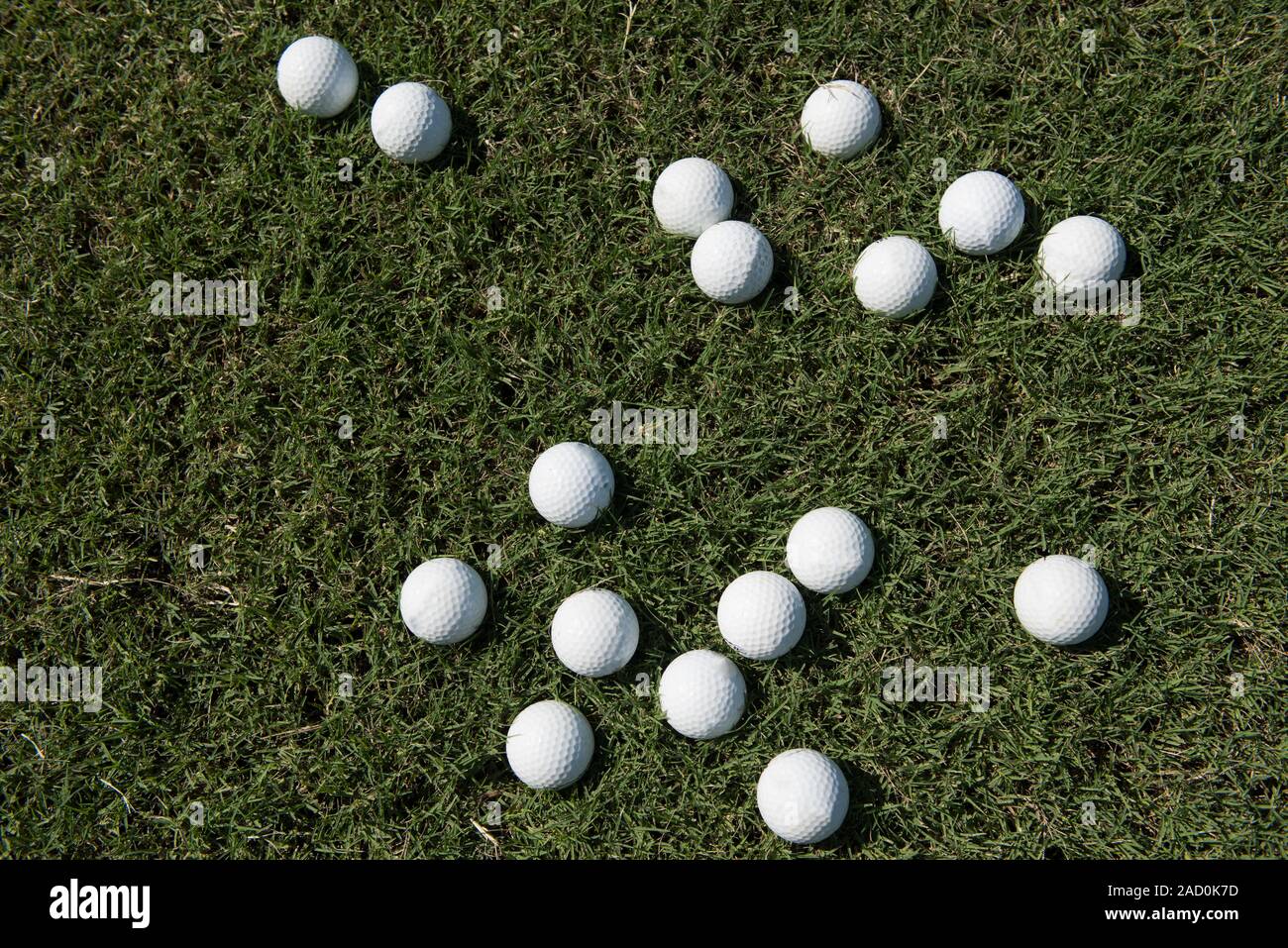 golf balls background Stock Photo - Alamy
