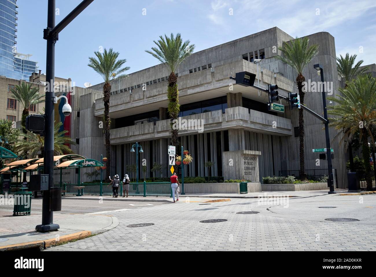 orlando public library city of orlando florida usa Stock Photo - Alamy