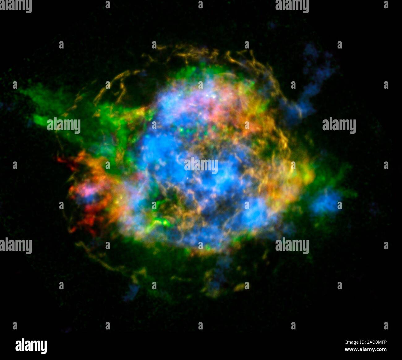 Cassiopeia A. Combined NuSTAR (Nuclear Spectroscopic Telescope Array ...