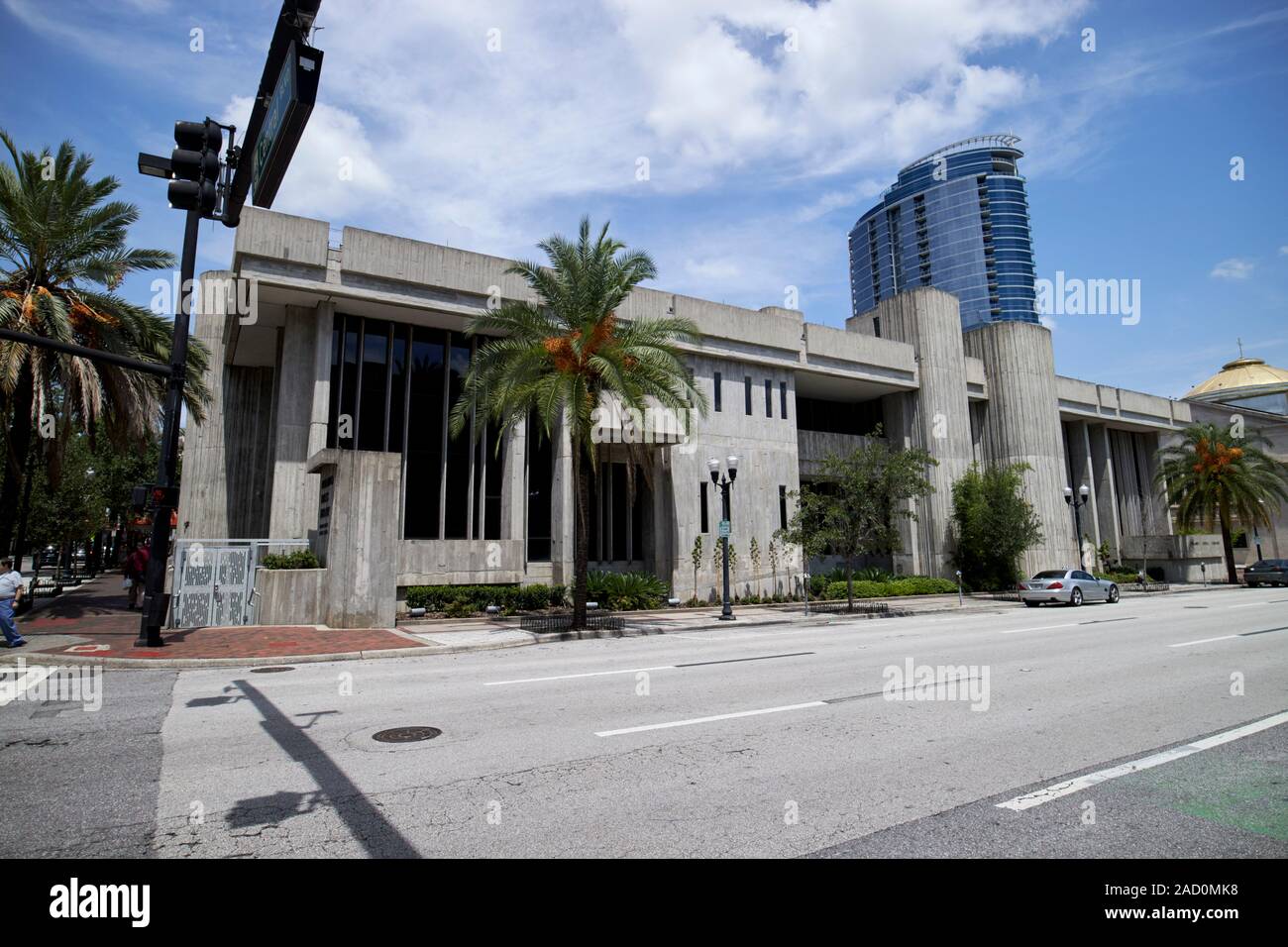 orlando public library city of orlando florida usa Stock Photo - Alamy