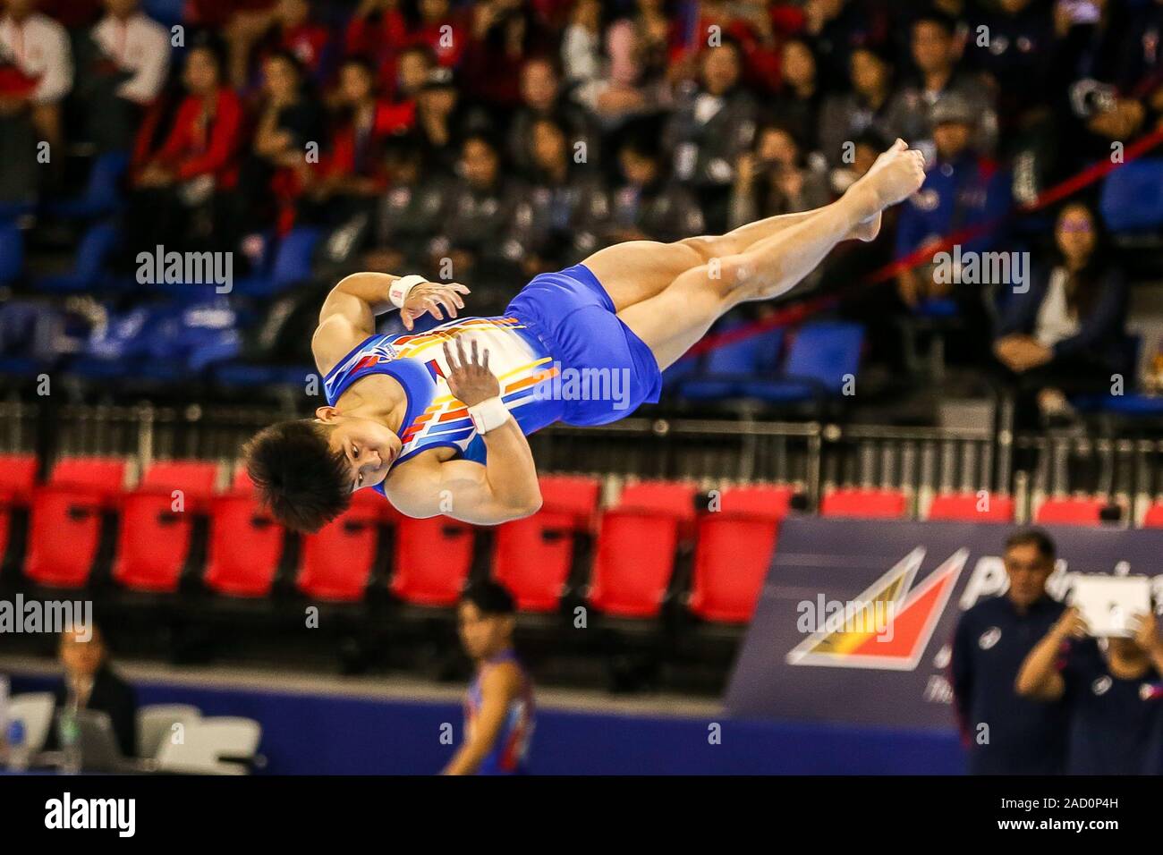 Manila, Philippines. 3rd Dec, 2019. Carlos Edriel Yulo of the ...