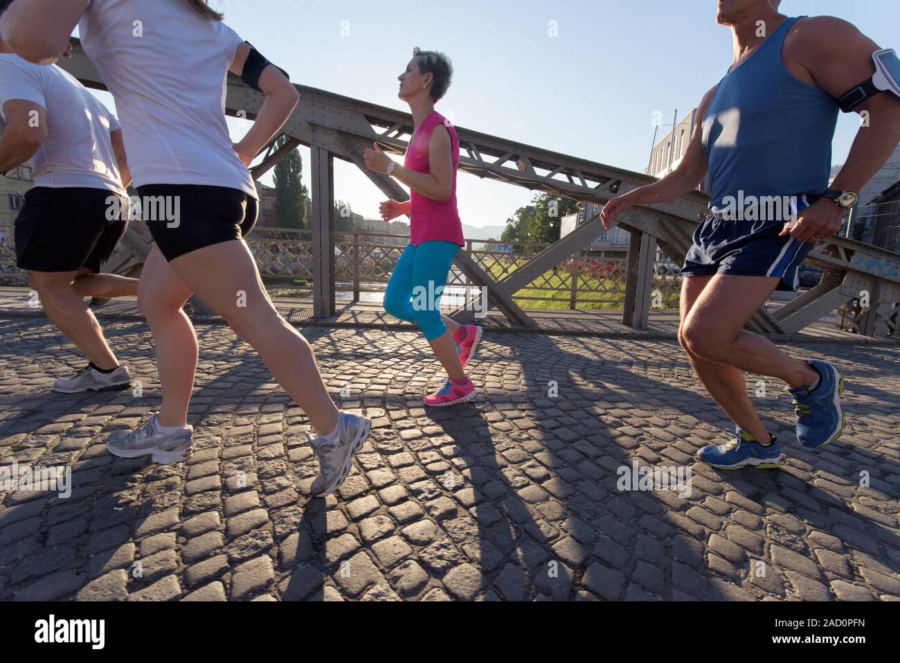 people group jogging Stock Photo - Alamy