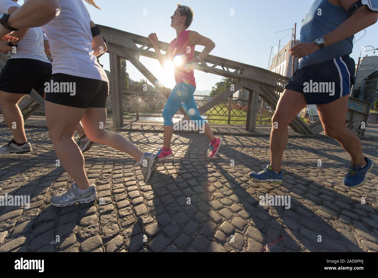 people group jogging Stock Photo - Alamy