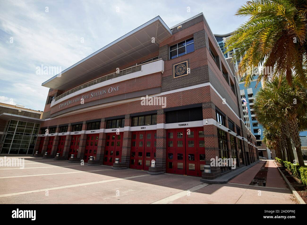 city of orlando fire station one fire department headquarters florida ...