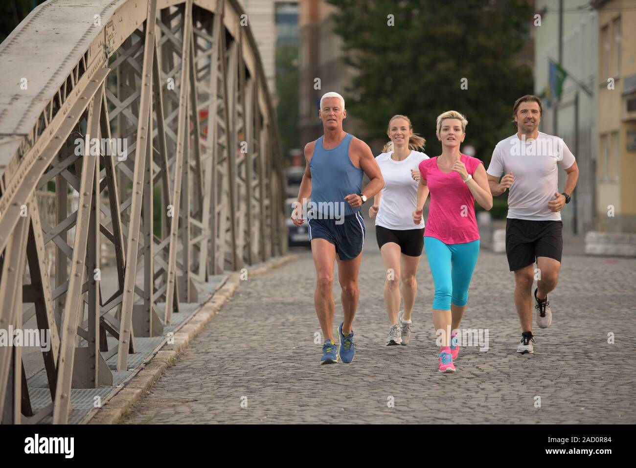 people group jogging Stock Photo - Alamy