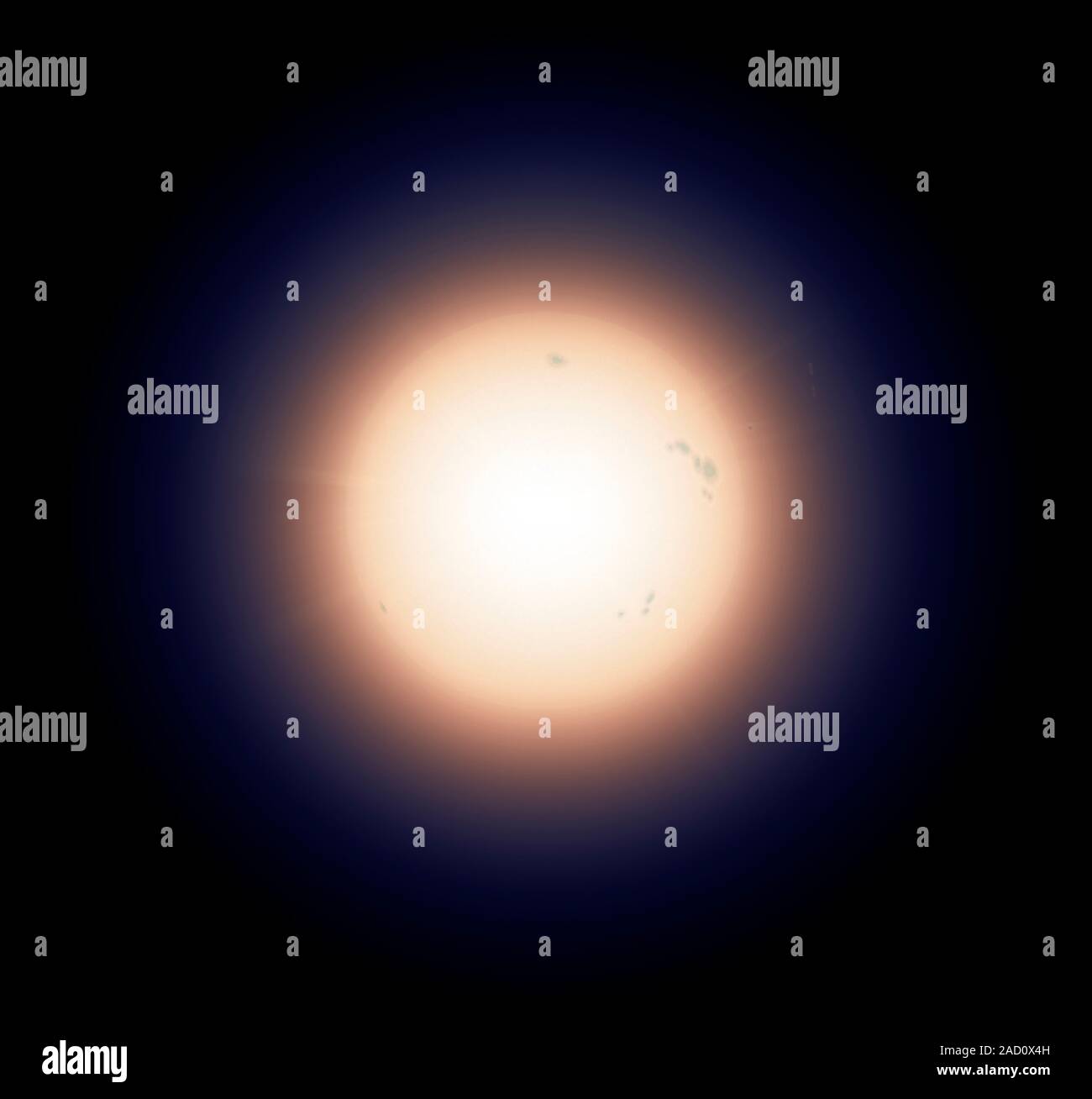 Star, computer illustration Stock Photo - Alamy